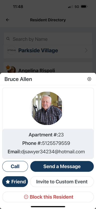Resident App - Resident Directory – TSOLife